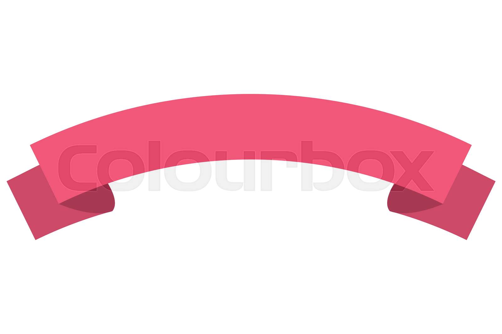 ribbon banner icon | Stock vector | Colourbox