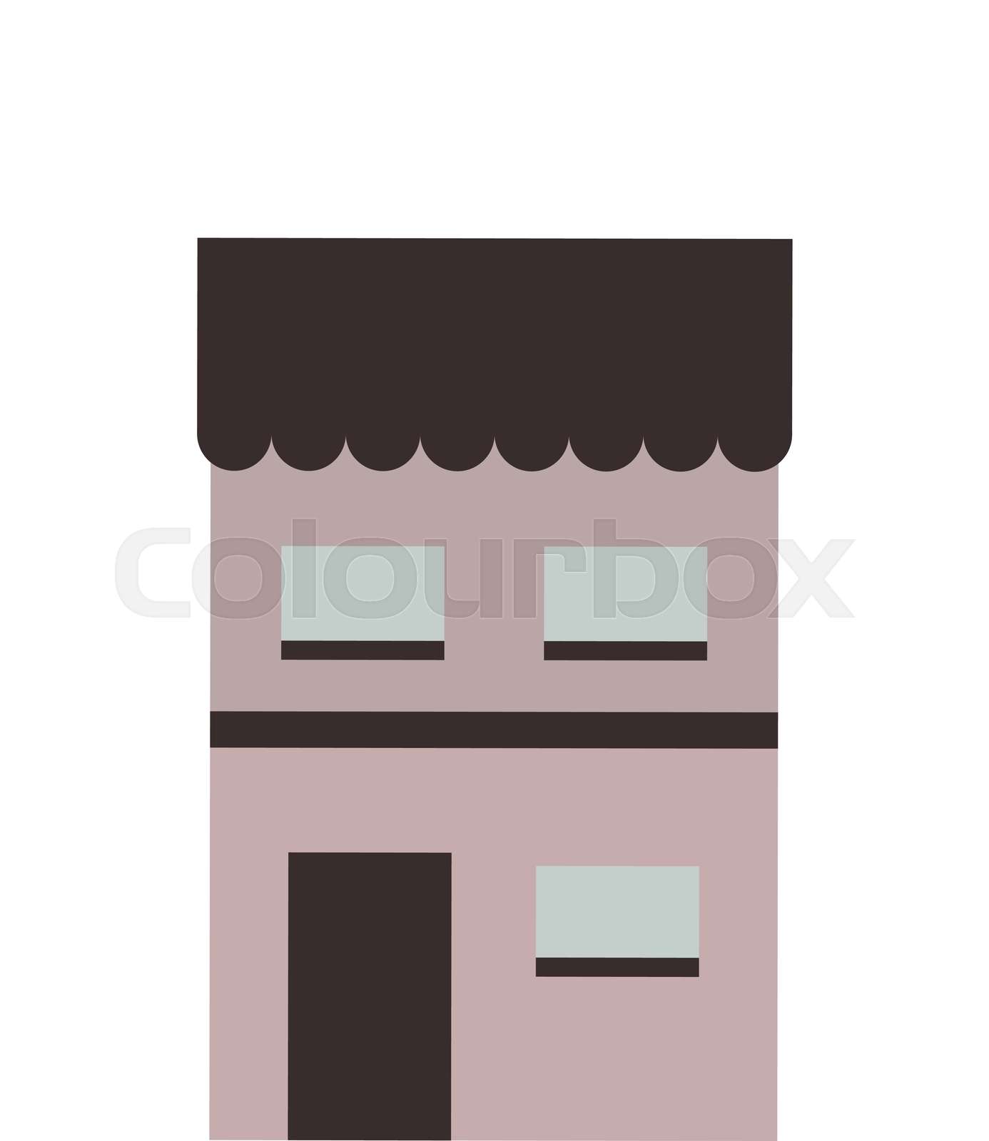 single building icon | Stock vector | Colourbox