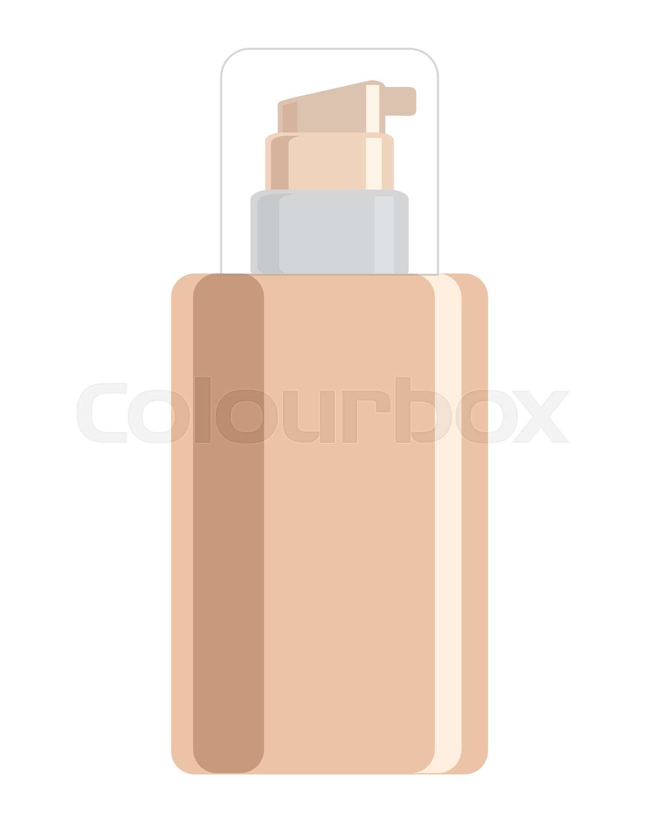cosmetic bottle icon | Stock vector | Colourbox