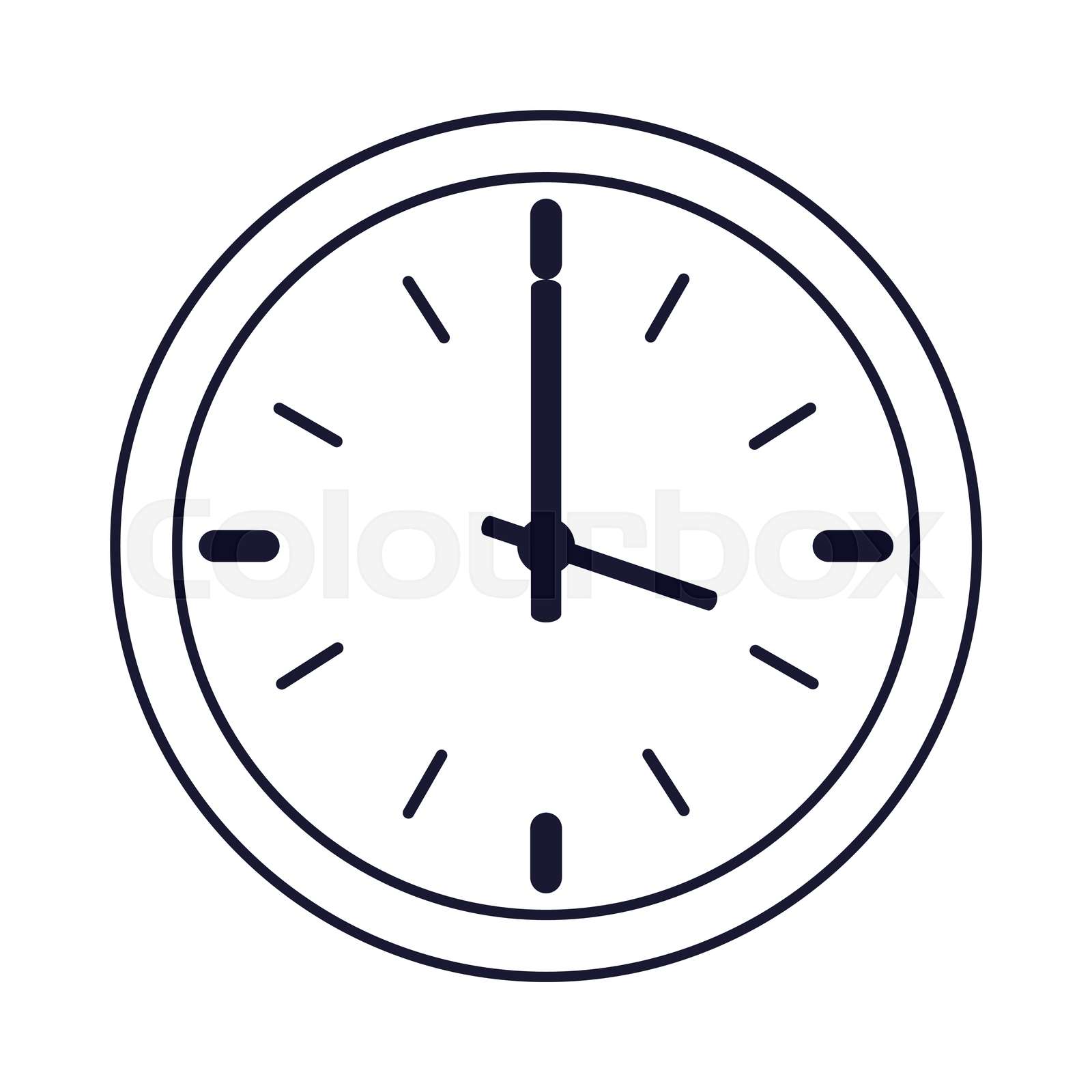 Clip Art Wall Clock