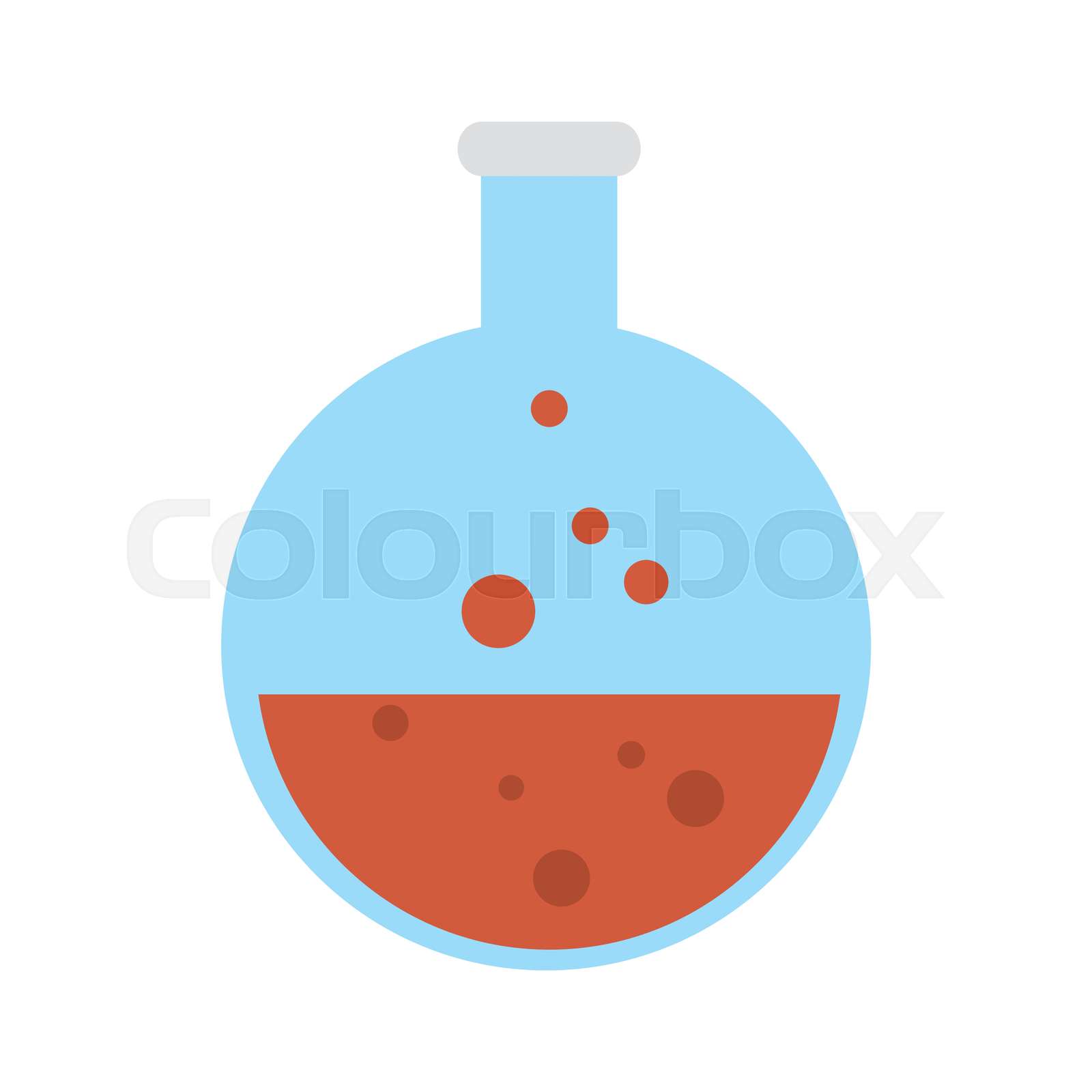round bottom flask icon | Stock vector | Colourbox