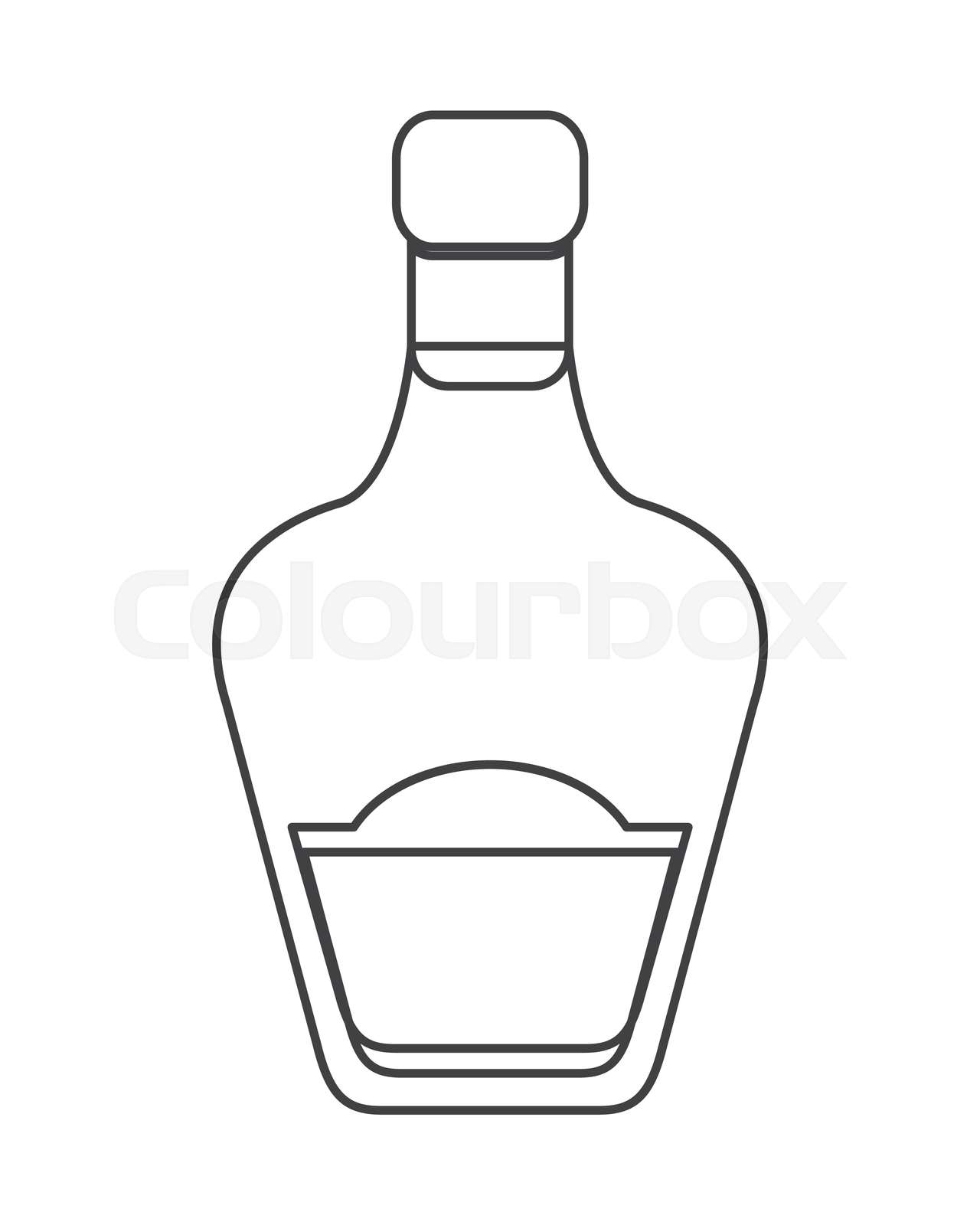 Liquor Bottle Icon
