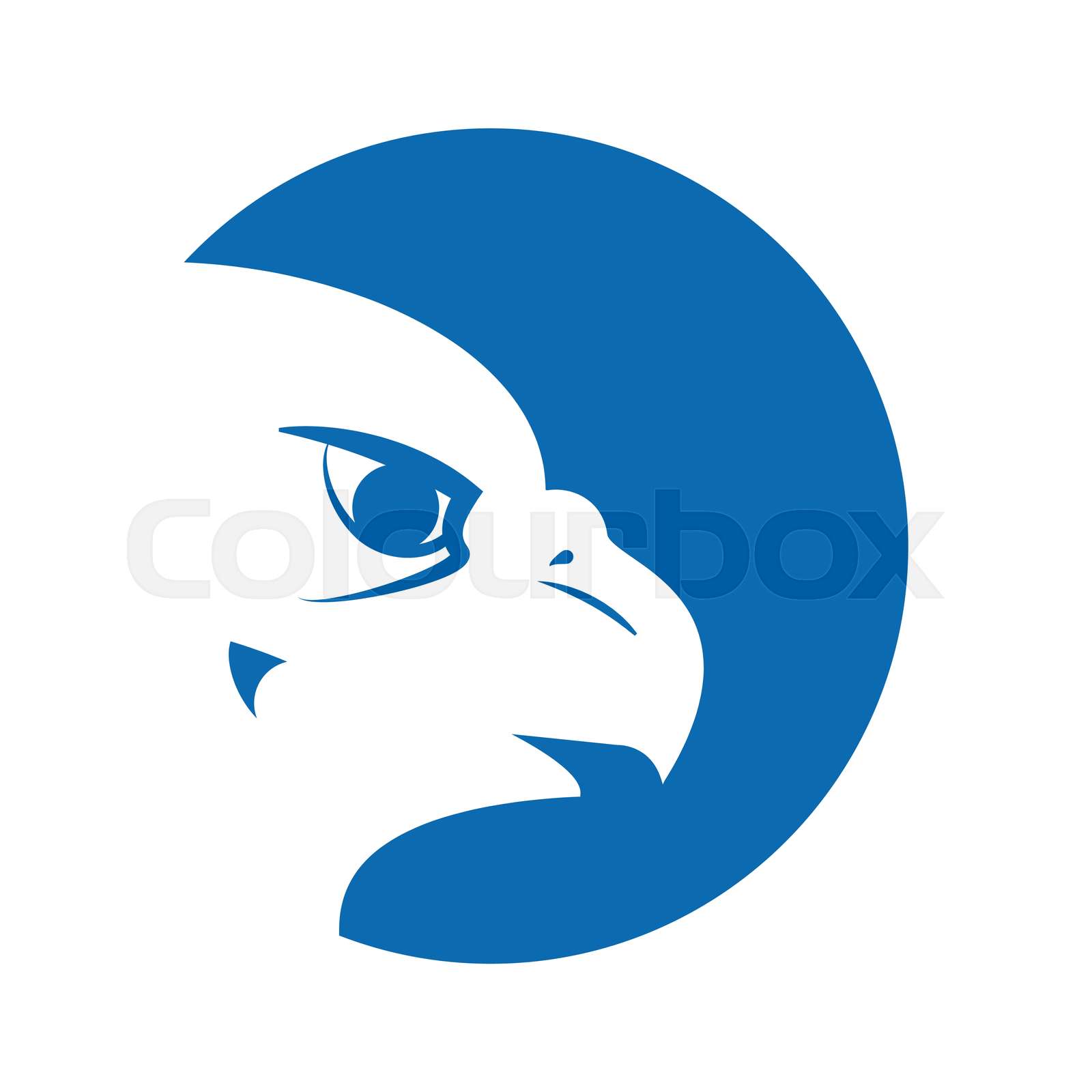 eagle emblem icon | Stock vector | Colourbox