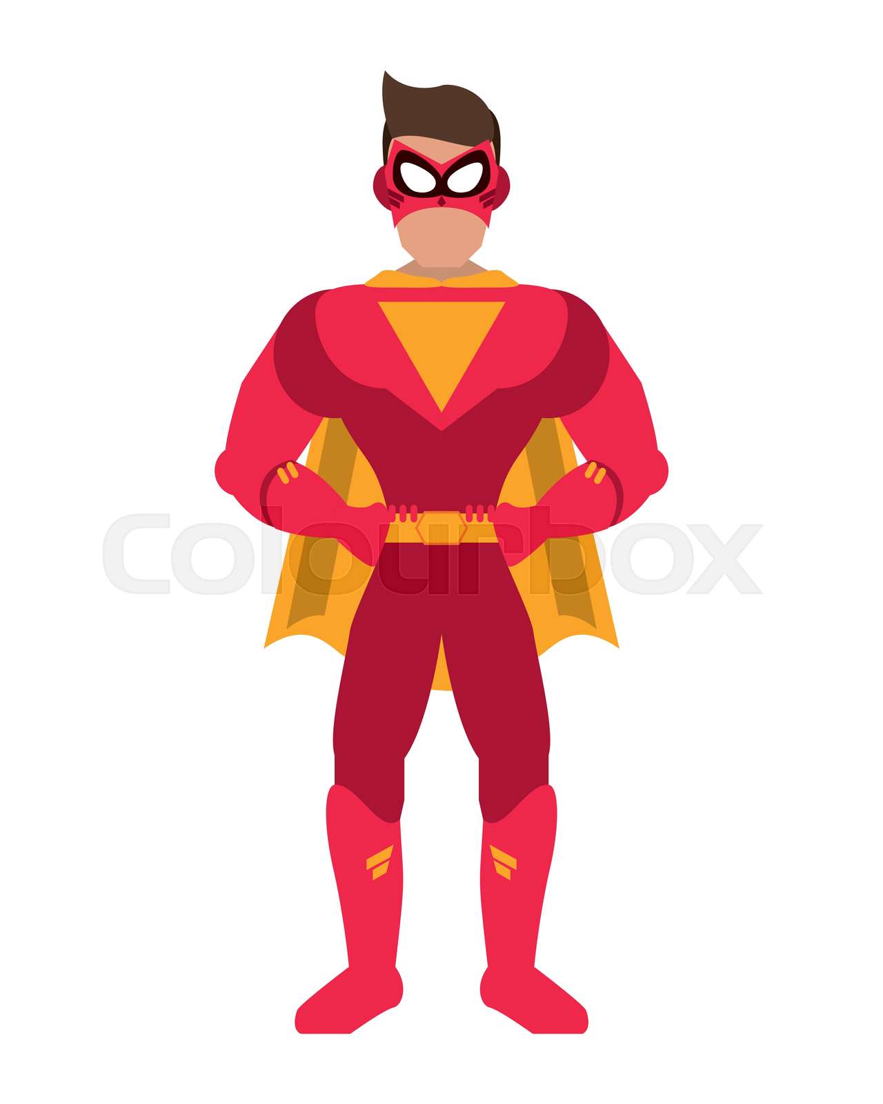 superhero avatar superman comic design | Stock vector | Colourbox