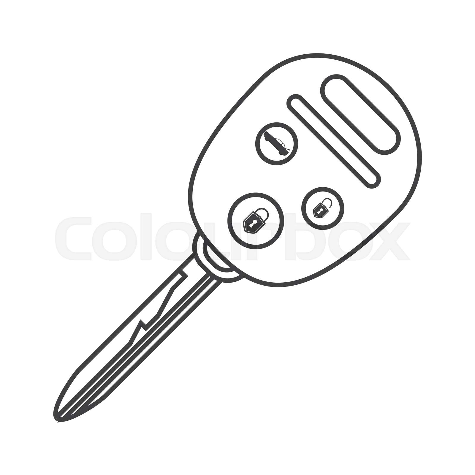 Key Car Automobile Design Stock Vector Colourbox key-car-automobile-design-stock-vector-colourbox