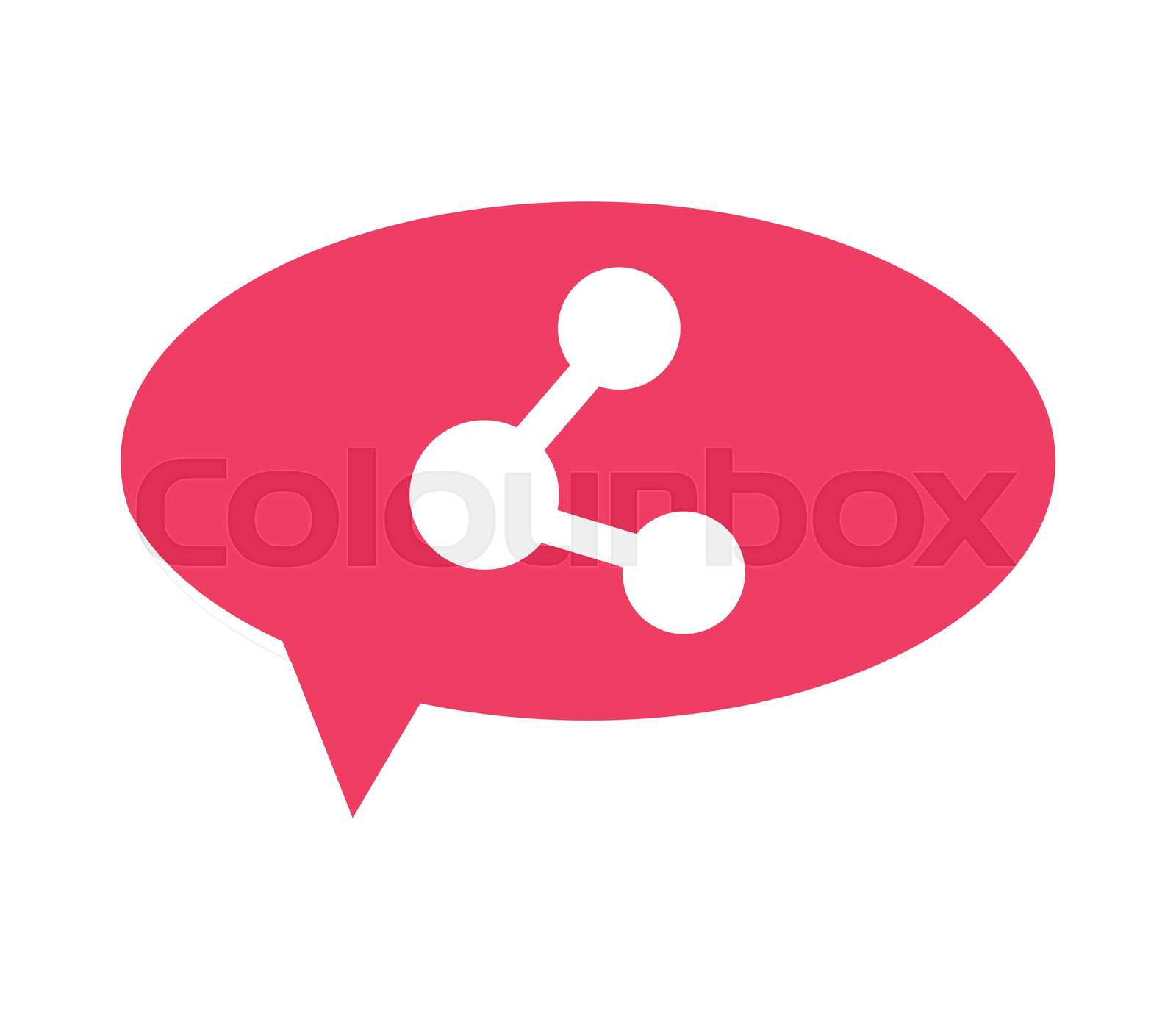 connection representation icon | Stock vector | Colourbox