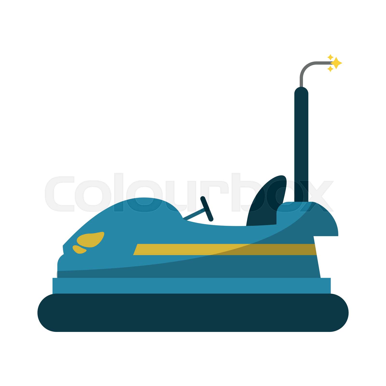 Bumper Cars Cartoon