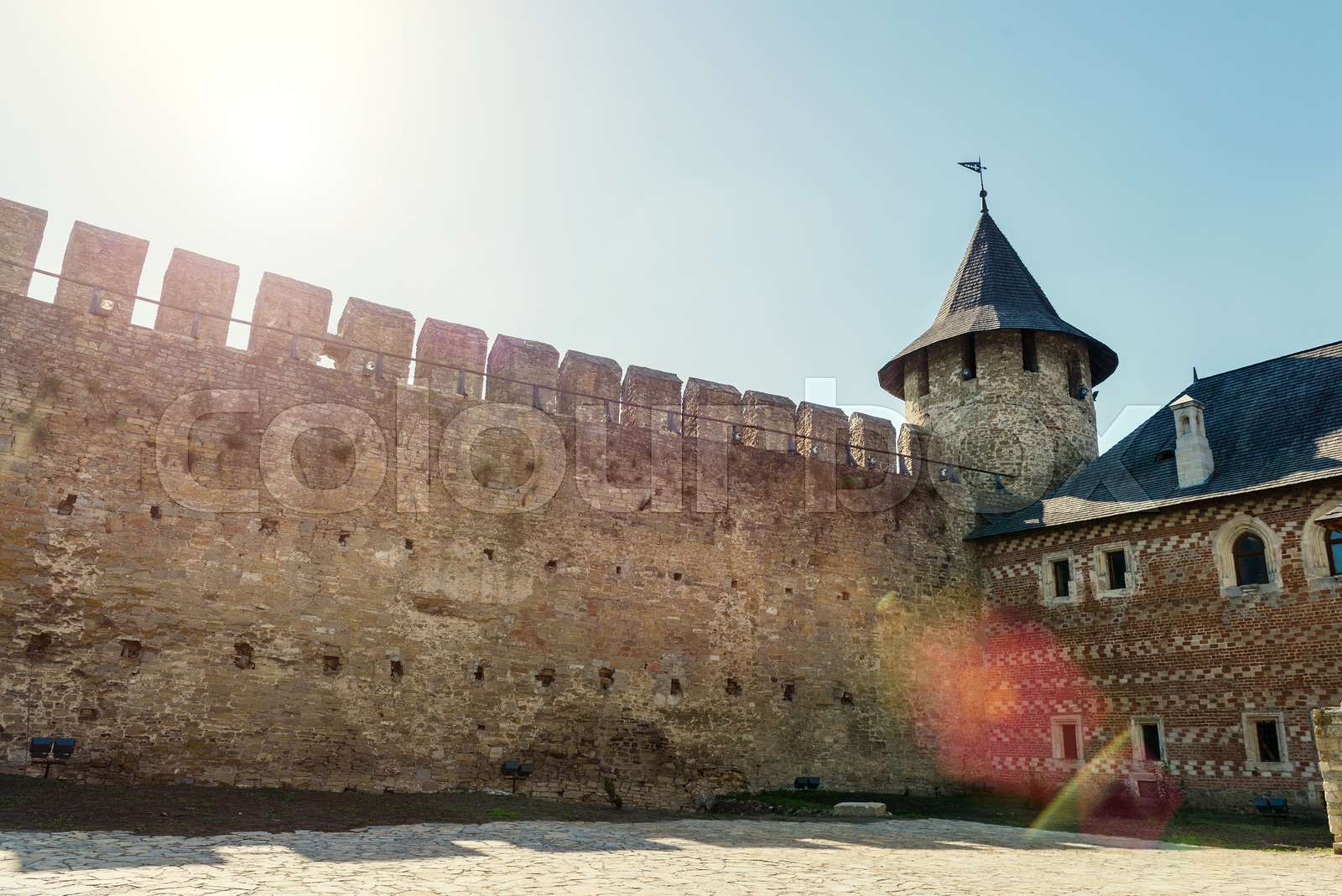 ancient stone fortress | Stock image | Colourbox