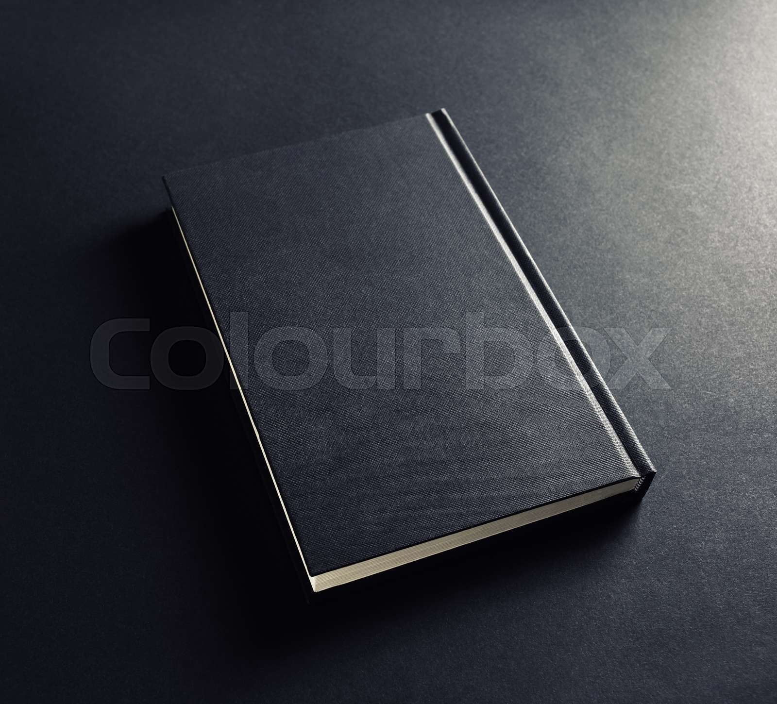 Blank closed book | Stock image | Colourbox