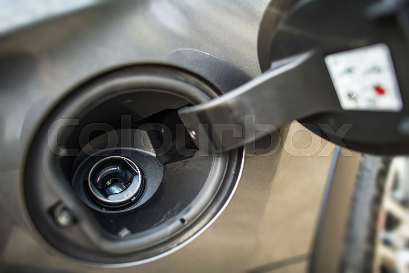 Fuel Fill Inlet Closeup | Stock image | Colourbox