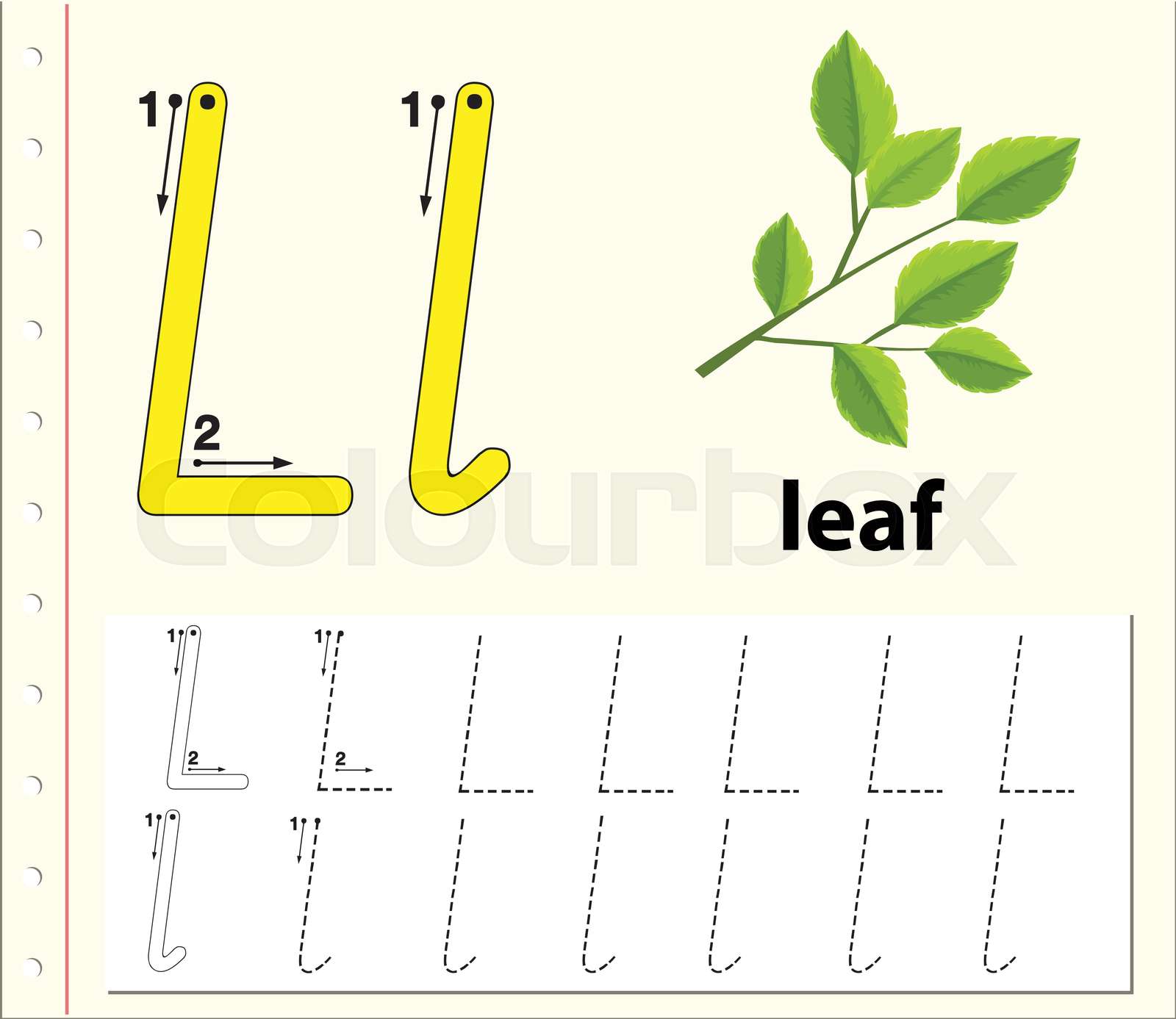 Letter L Tracing Worksheets