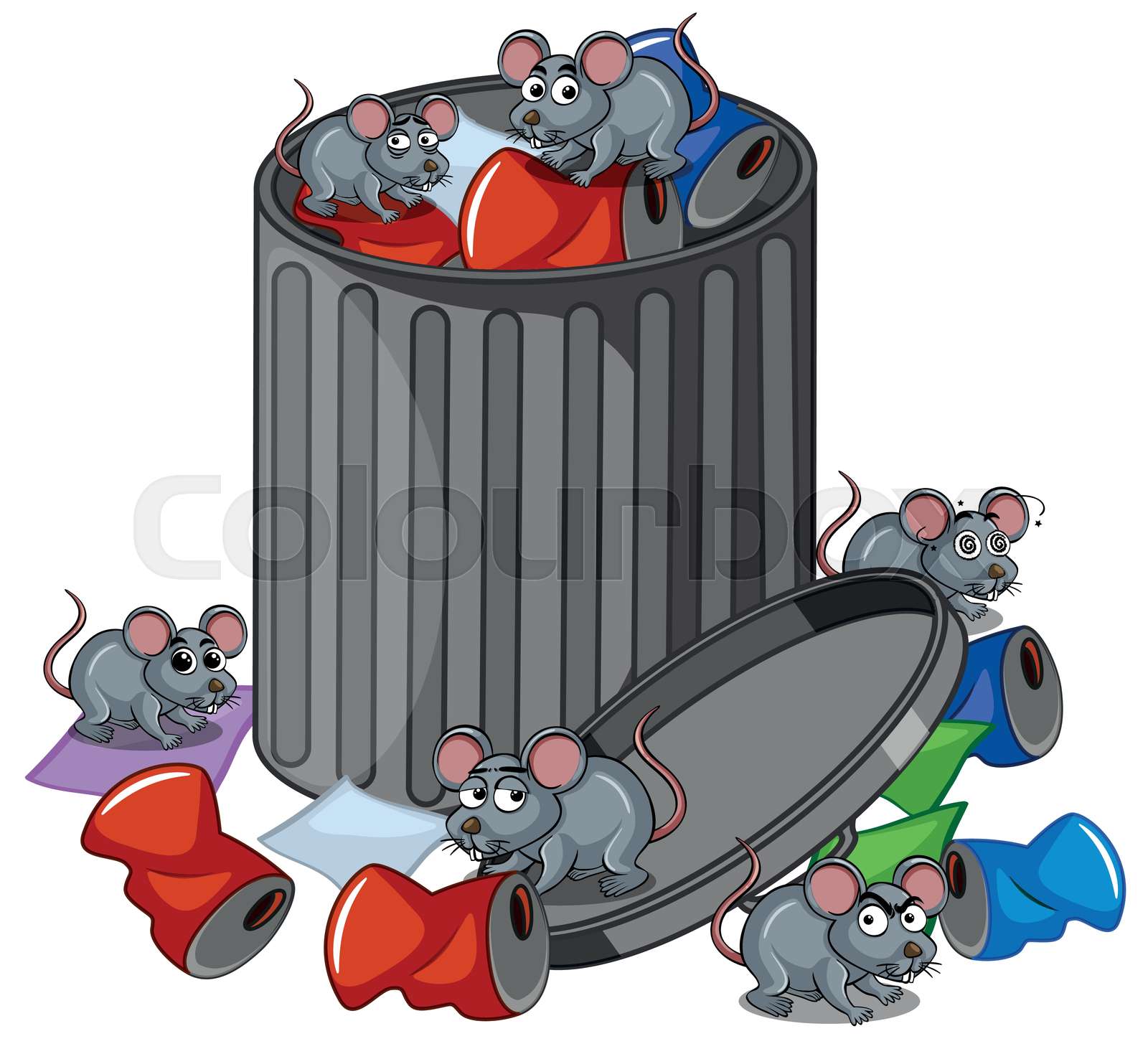 Dirty Rat Clipart Rodents