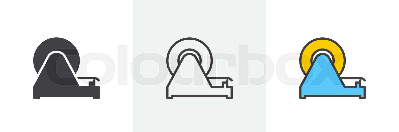 Adhesive tape icon | Stock vector | Colourbox