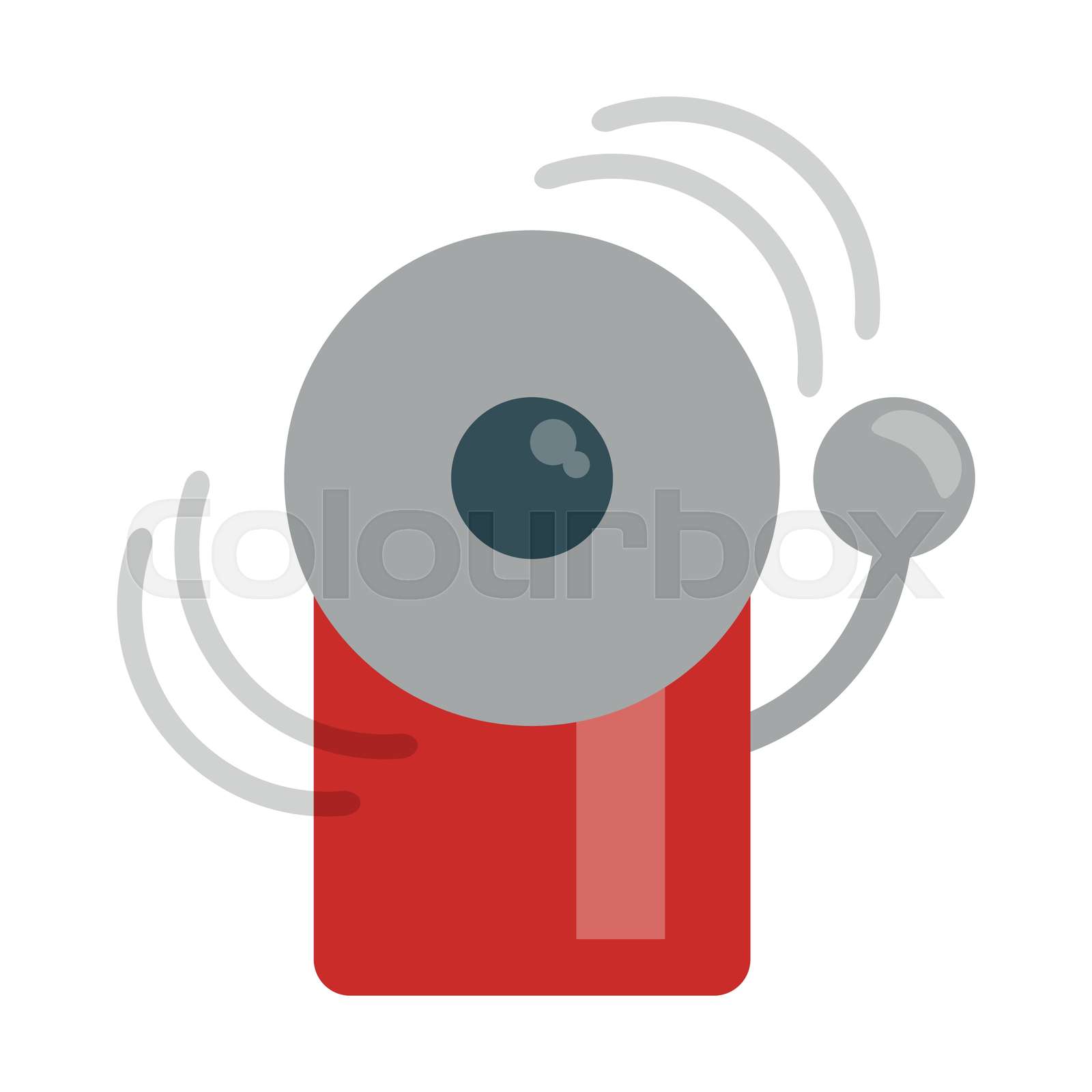 Fire emergency bell symbol | Stock vector | Colourbox