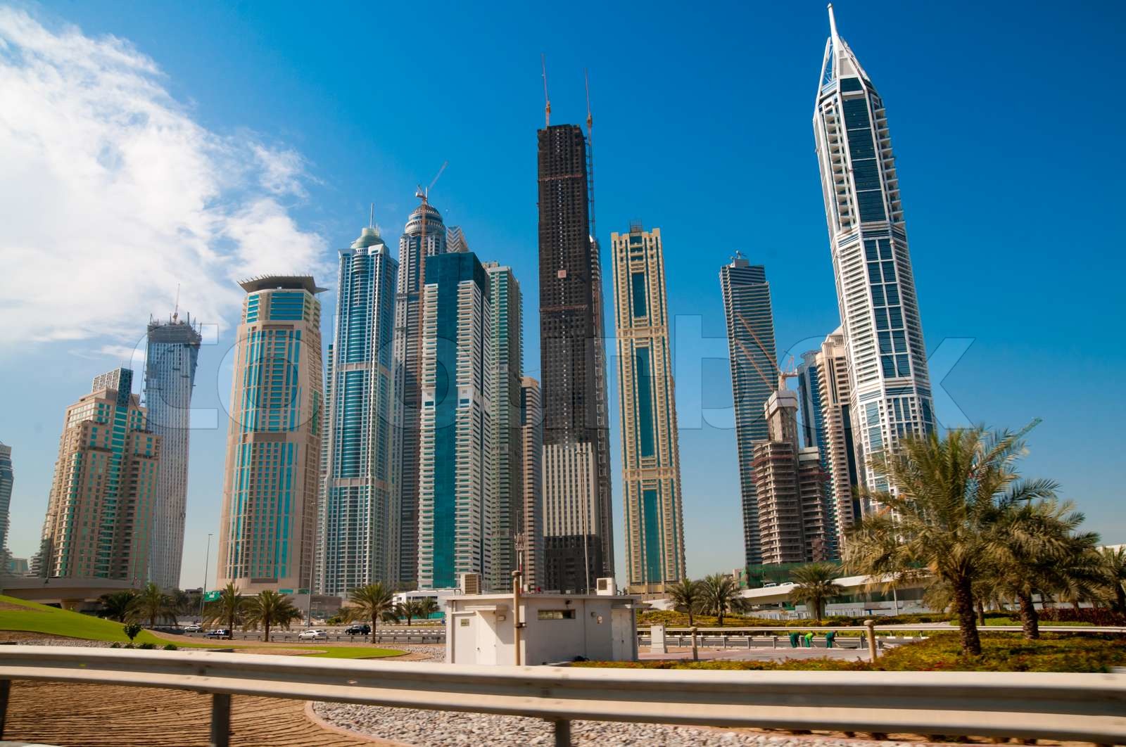 Modern high-rise buildings | Stock image | Colourbox