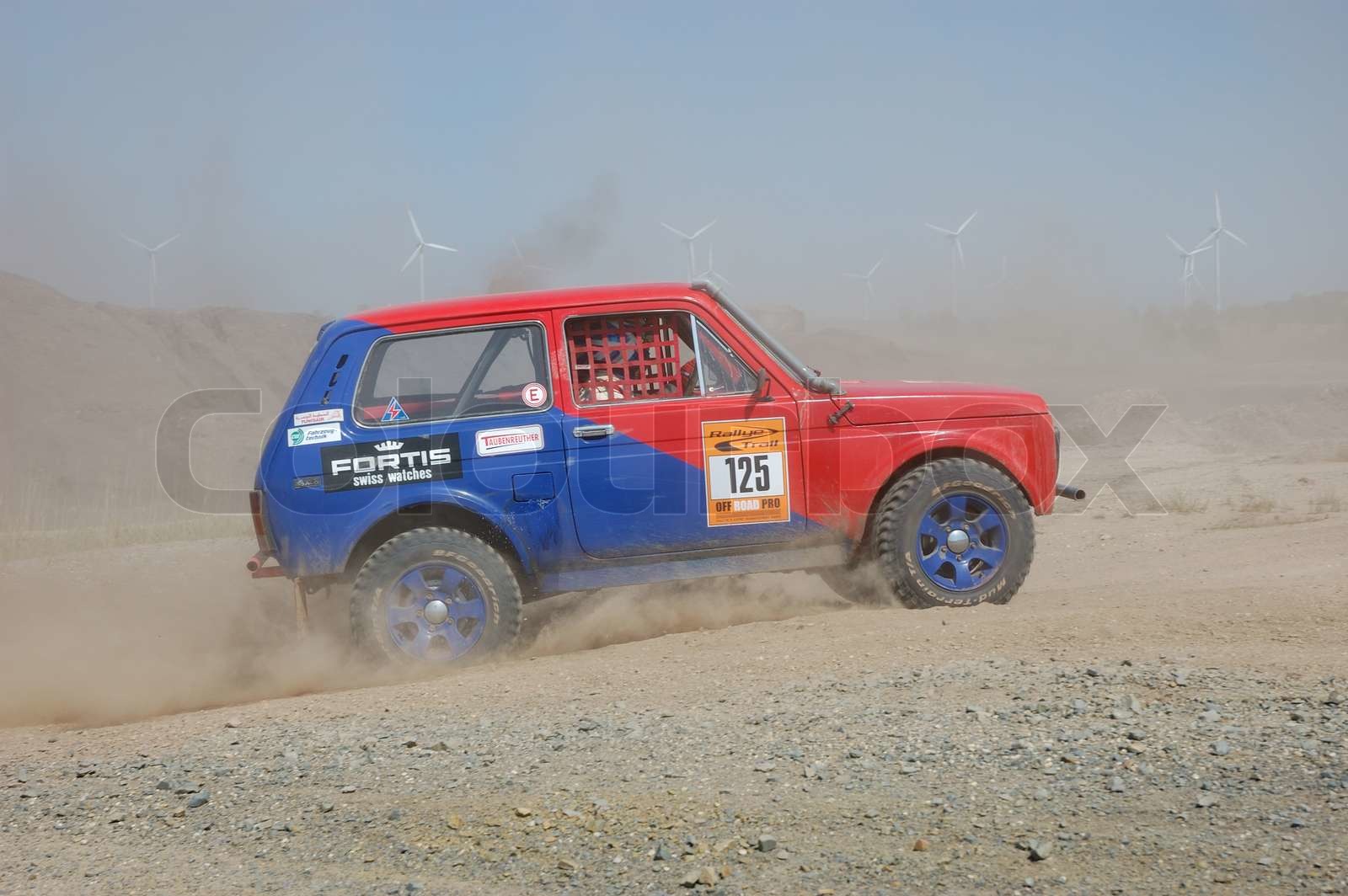 Lada Niva at offroad rally competition | Stock image | Colourbox