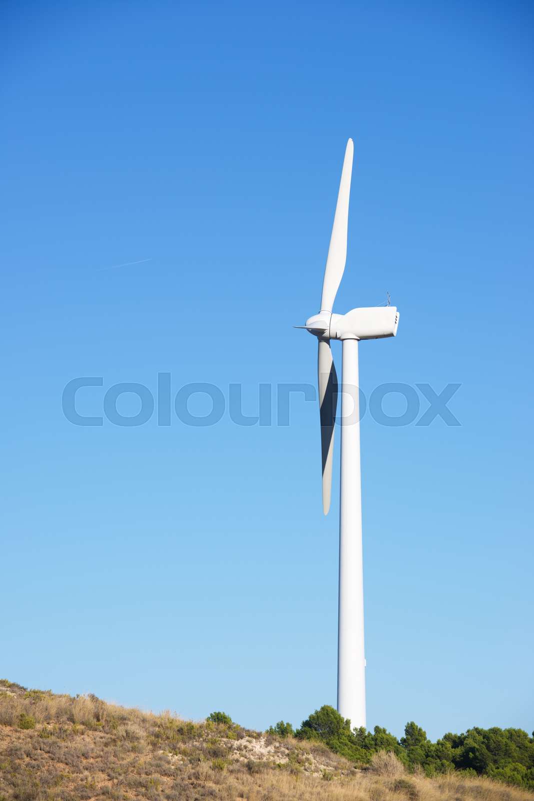 Wind energy concept | Stock image | Colourbox
