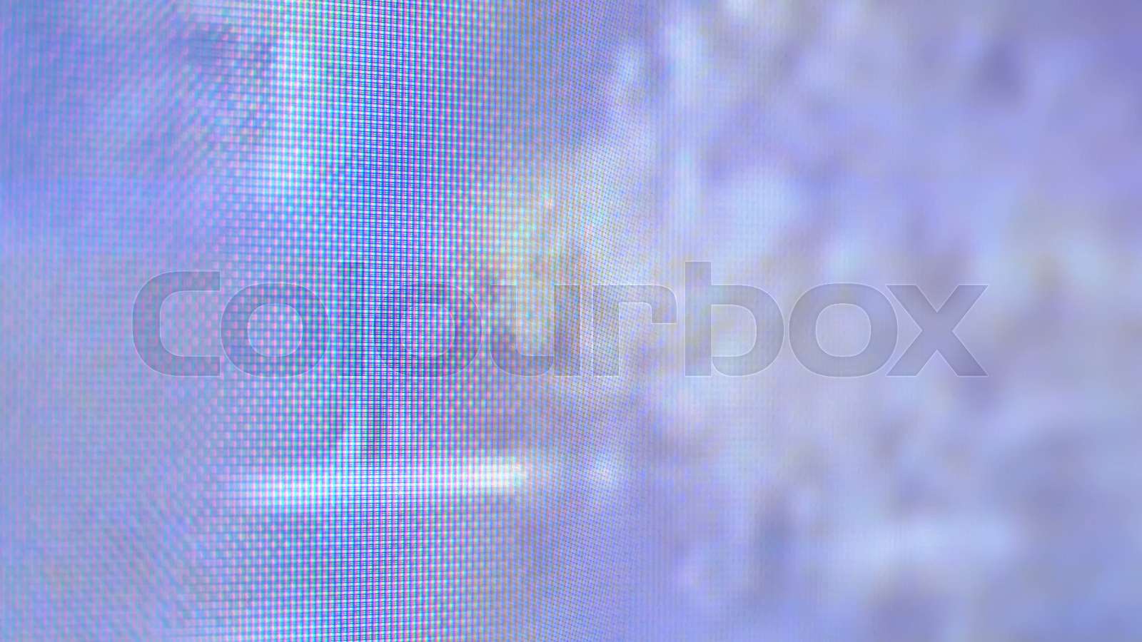 Close-up of the Monitor's Pixels. RGB pixels on the TV. | Stock video ...