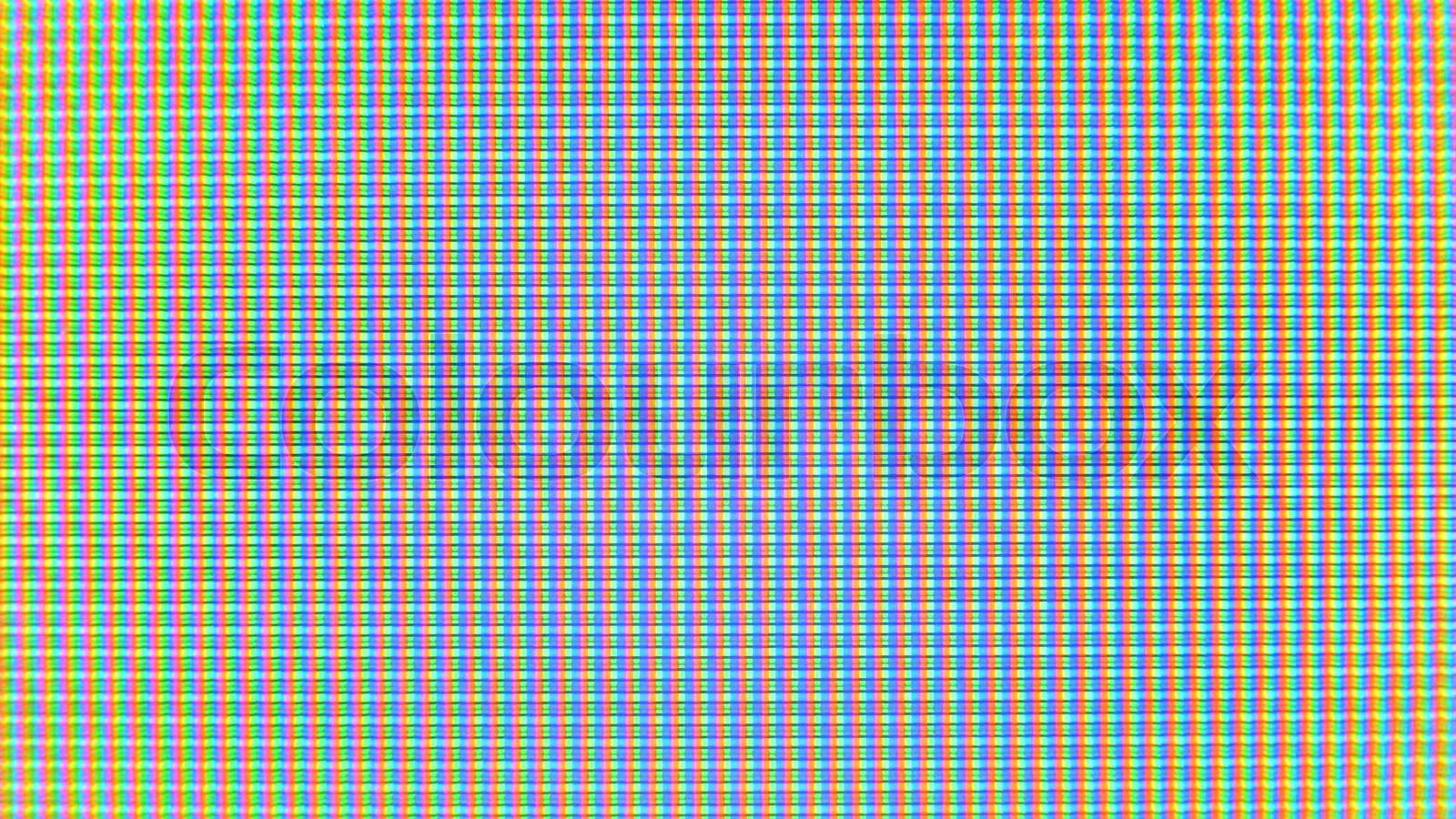 Close-up of the Monitor's Pixels | Stock video | Colourbox