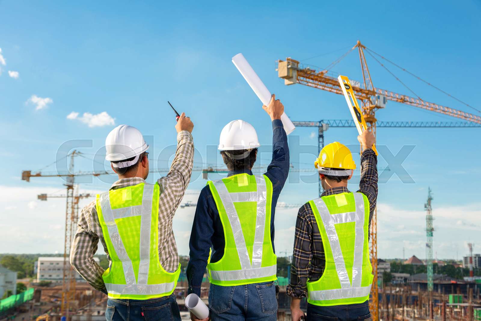 construction engineer | Stock image | Colourbox