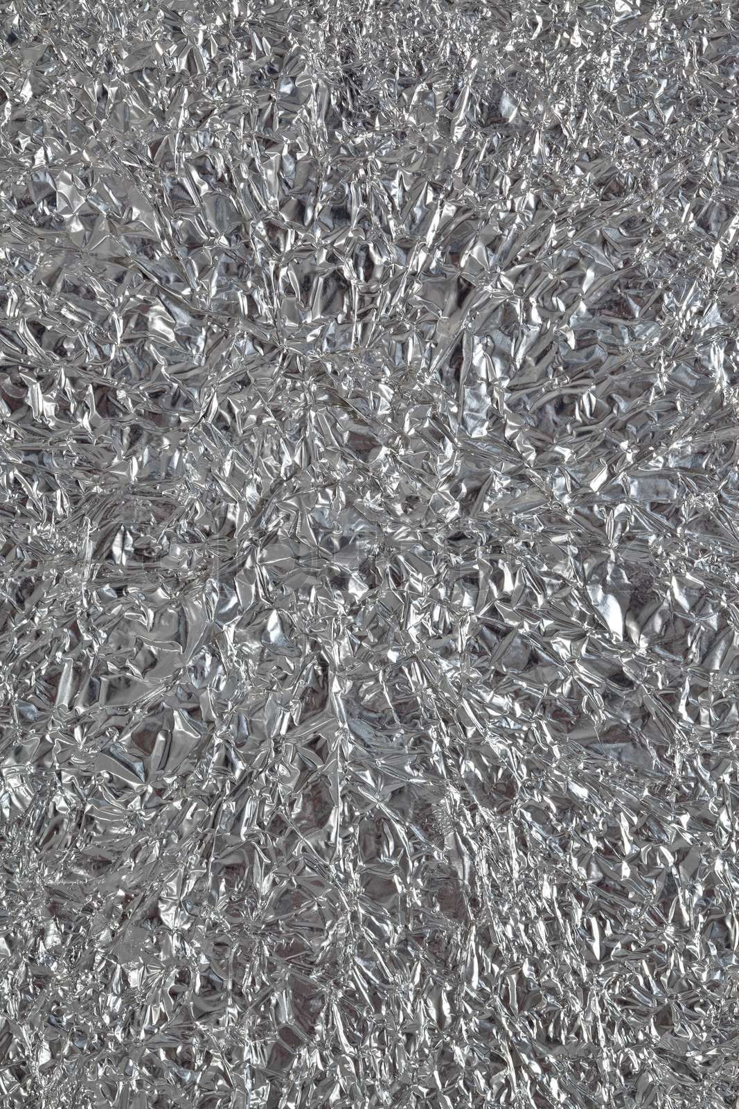 Aluminum foil texture background | Stock image | Colourbox