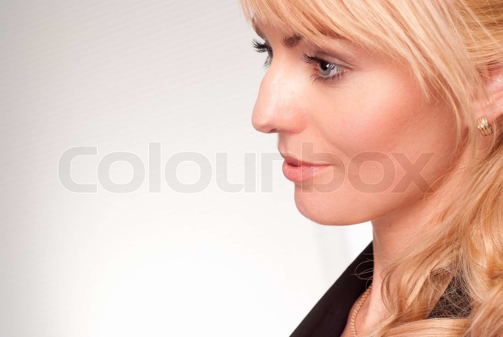 Beautiful Girl Posing Stock Image Colourbox