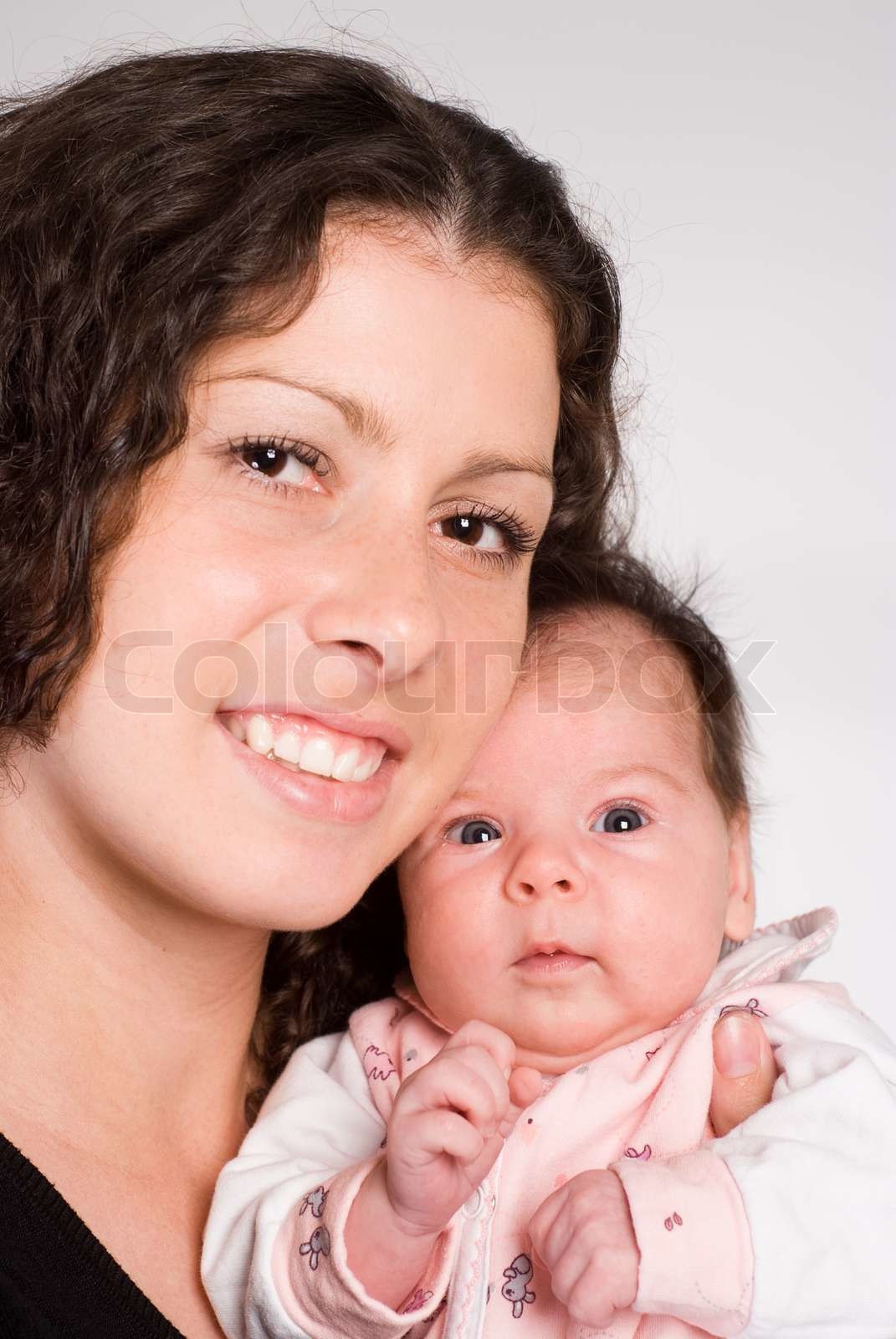 mor og baby | Stock foto | Colourbox