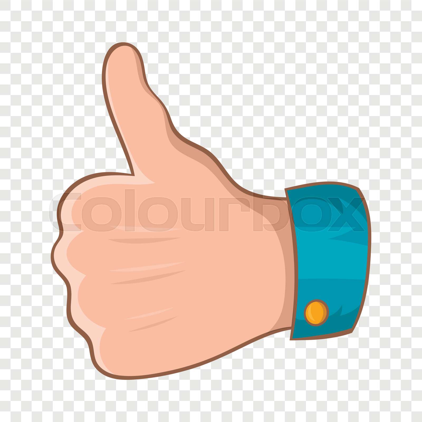 hand, gut, sinnbild | Stock-Vektor | Colourbox