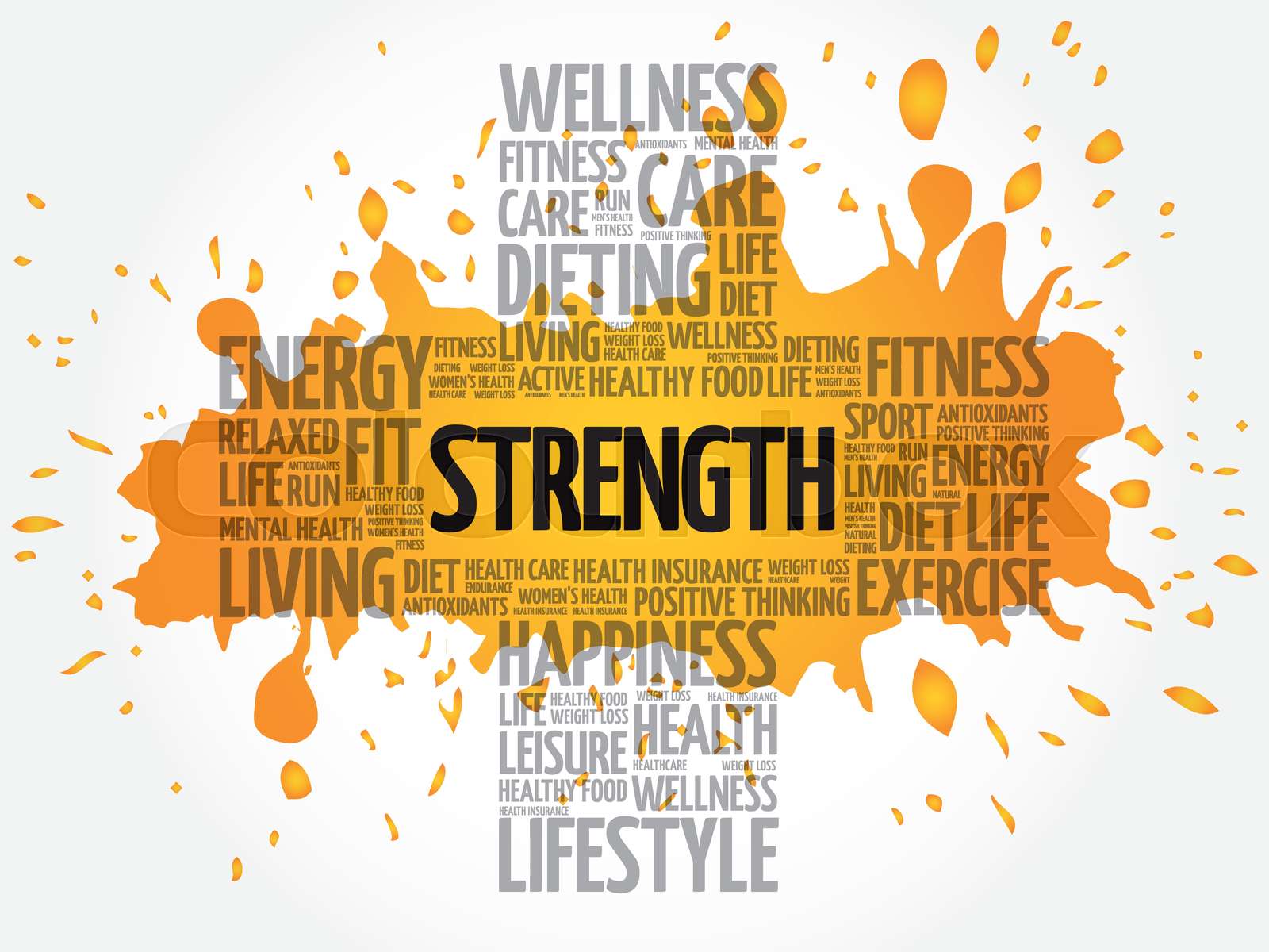 Strength word cloud collage | Stock vector | Colourbox Strength word cloud collage | Stock vector | Colourbox