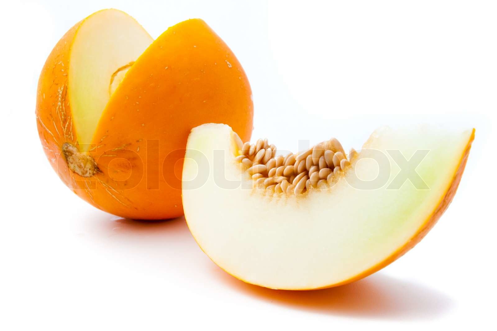Yellow melon | Stock image | Colourbox