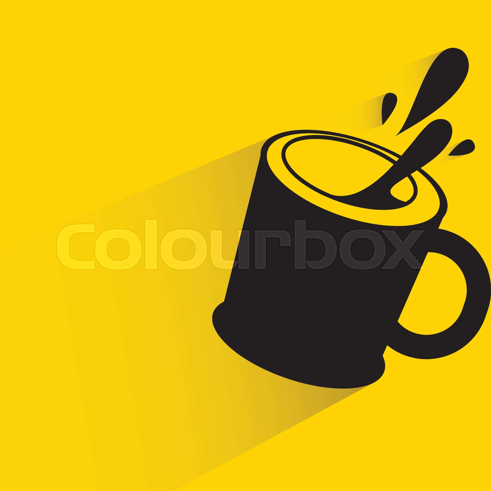 milk cup | Stock vector | Colourbox
