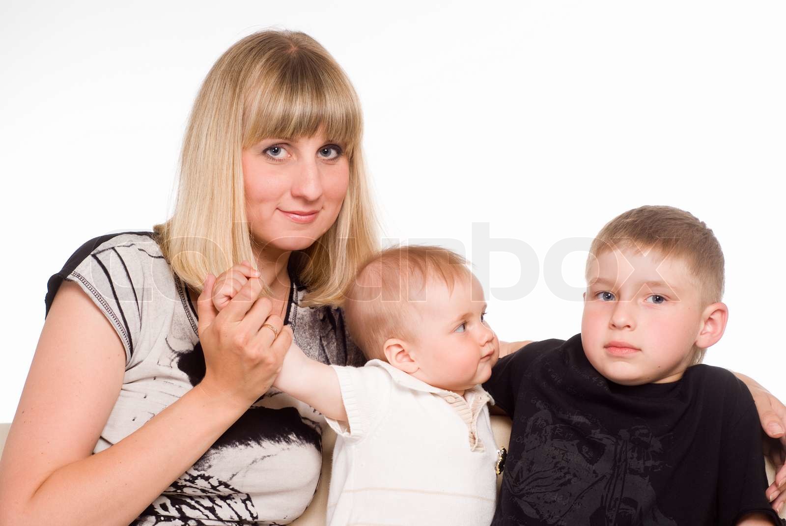 mor og børn | Stock foto | Colourbox