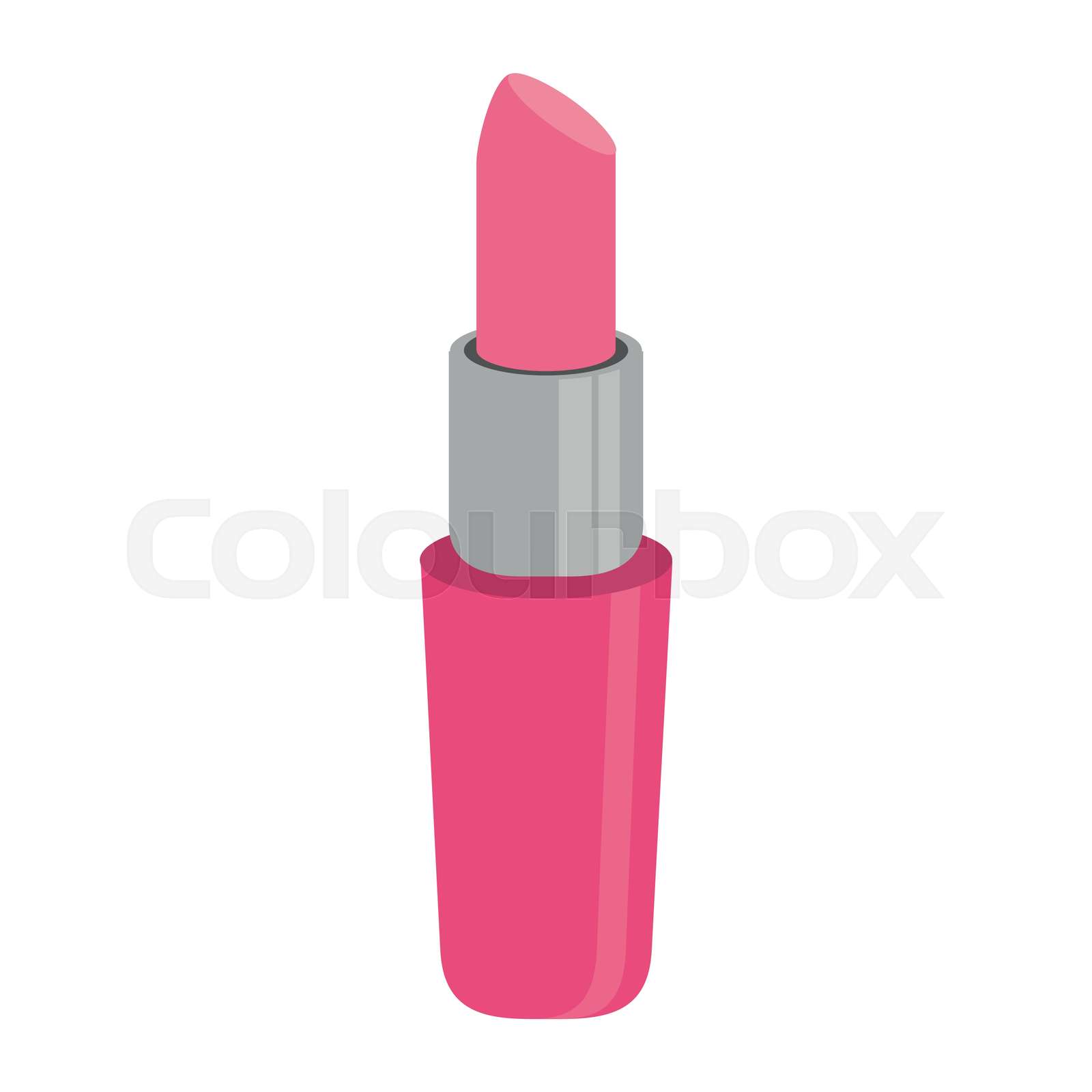 Make up lipstick cartoon | Stock vector | Colourbox