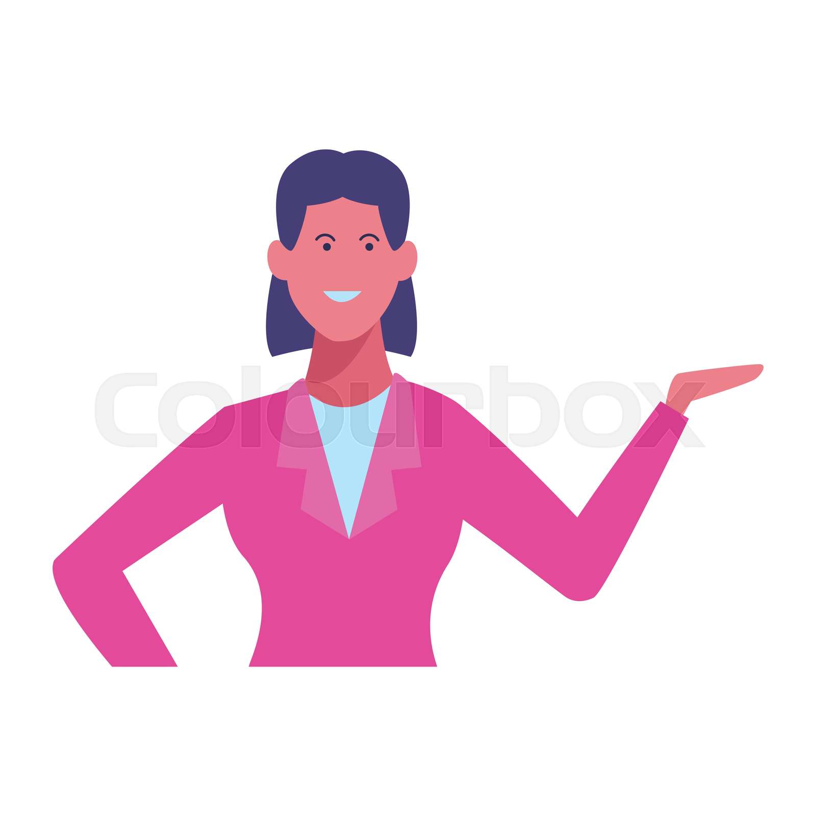 executive businesswoman cartoon | Stock vector | Colourbox