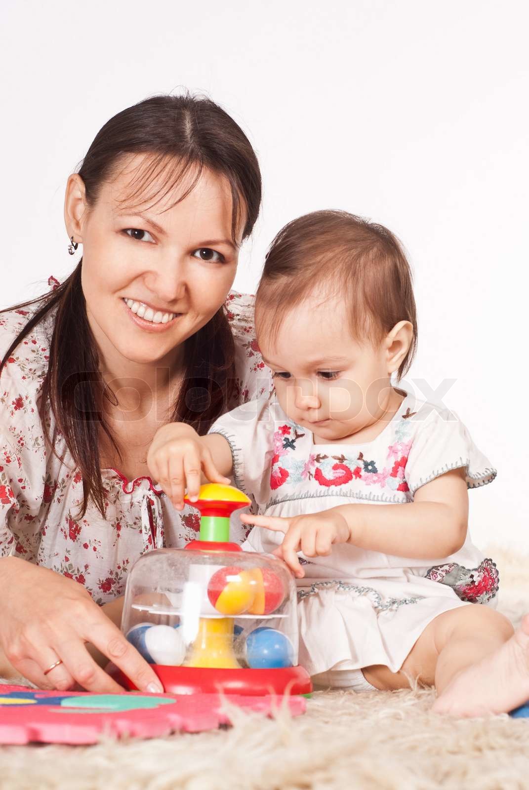 mor og baby | Stock foto | Colourbox