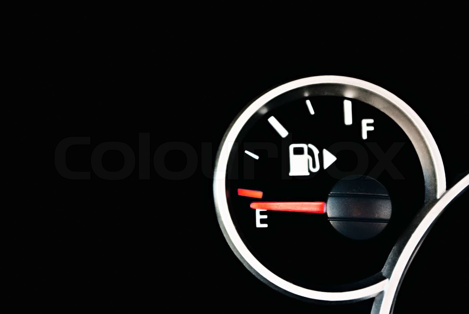Sæt med bil dash boards benzin meter | Stock foto | Colourbox