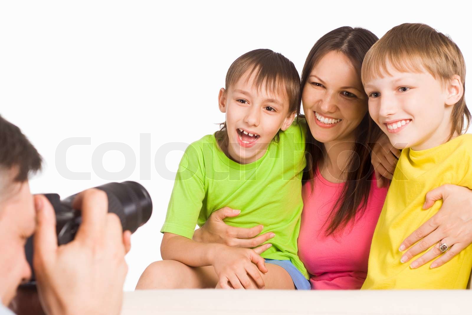 dad with camera | Stock image | Colourbox
