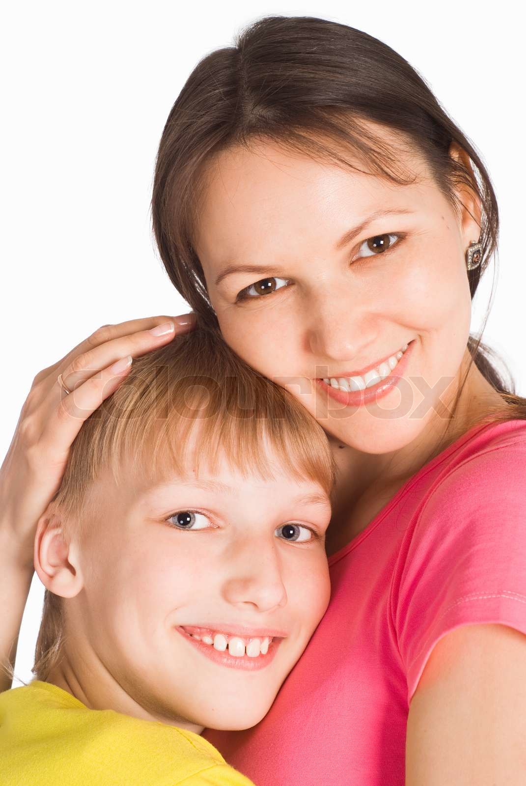 Mutter mit Sohn | Stock Bild | Colourbox