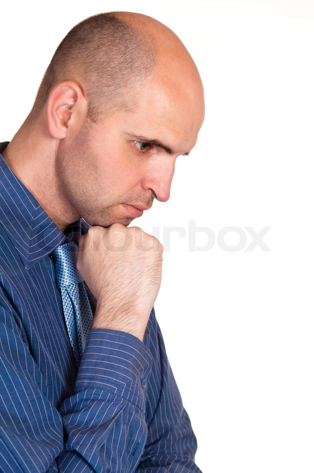 smart man on white | Stock image | Colourbox