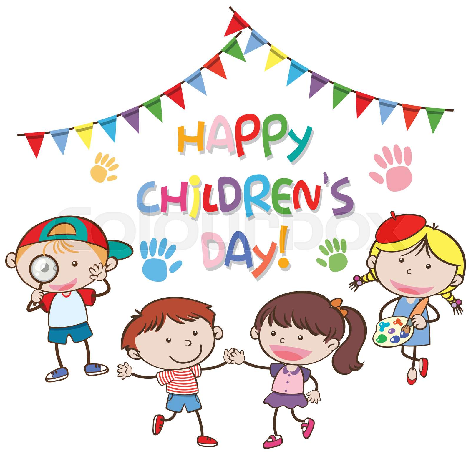 Activity Of Childrens Day Clipart
