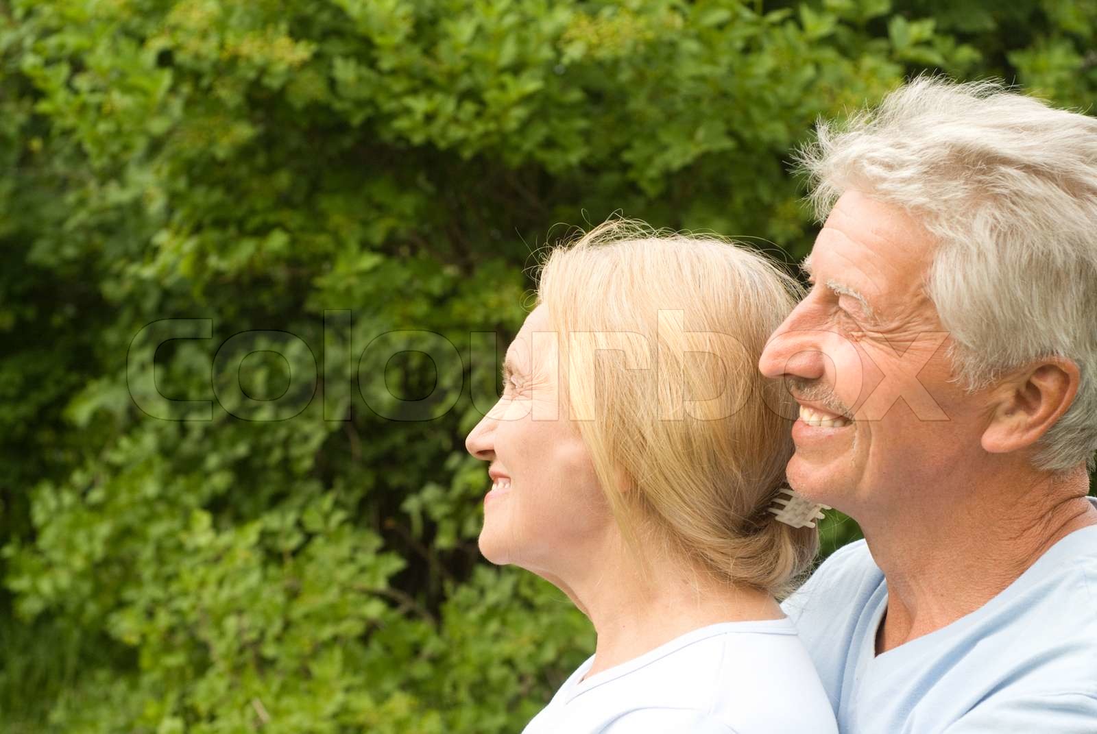 old couple portrait | Stock image | Colourbox