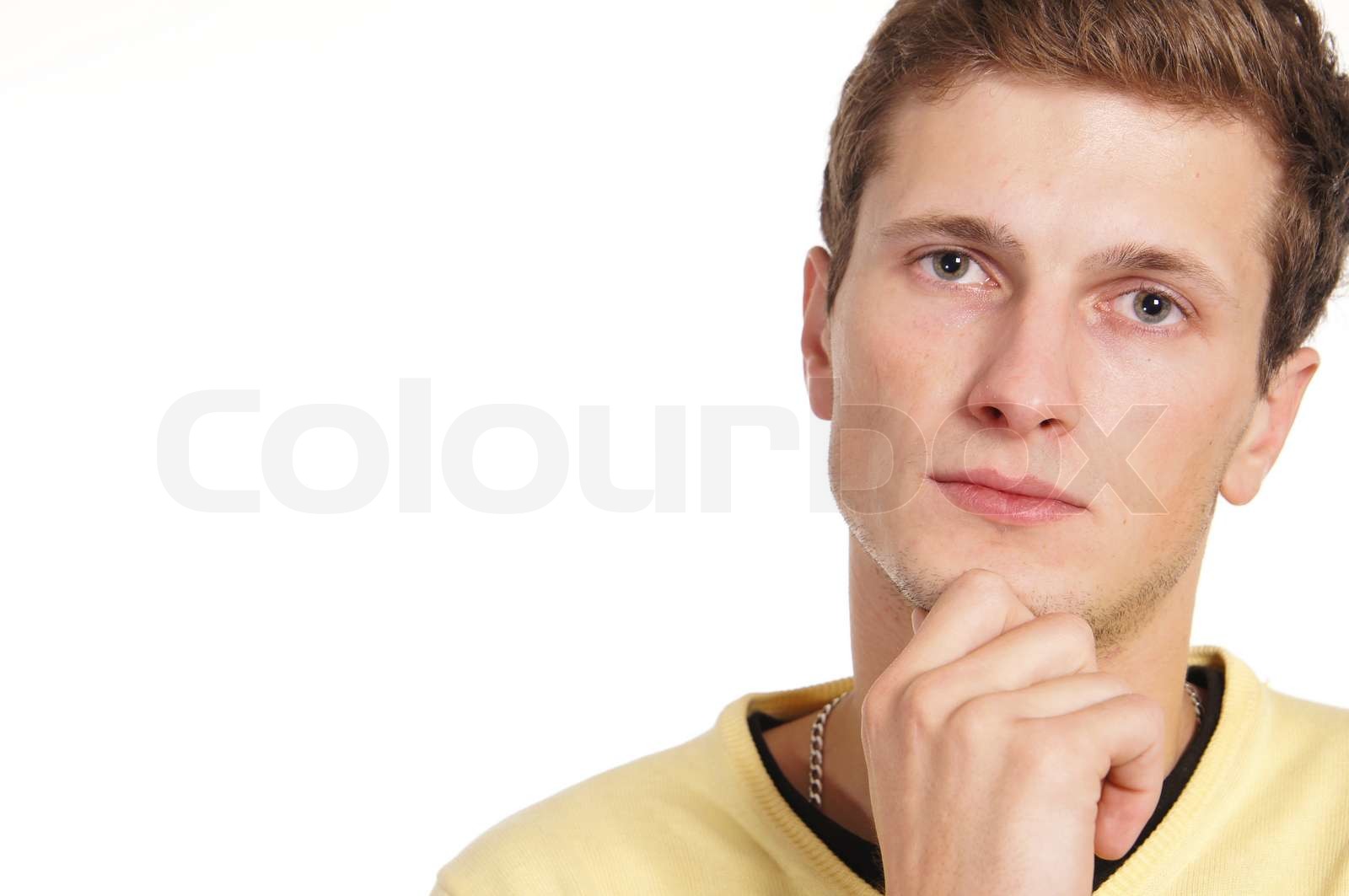 nice guy posing | Stock image | Colourbox