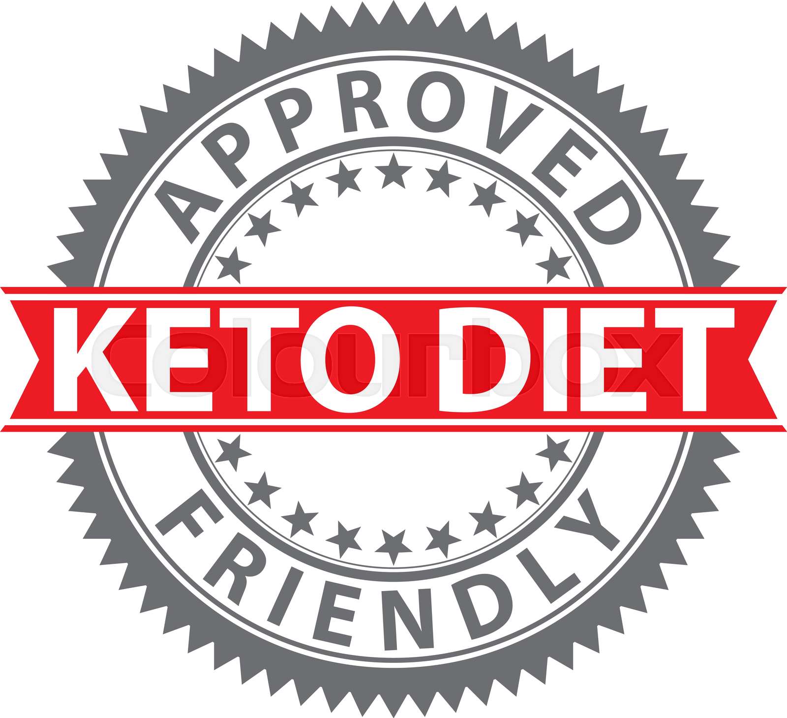Keto diet friendly sign, keto diet friendly badge, vector illustration ...