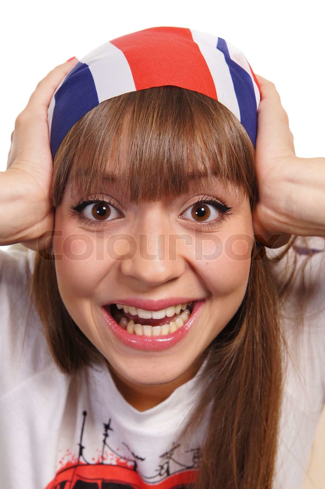 cute english girl | Stock image | Colourbox