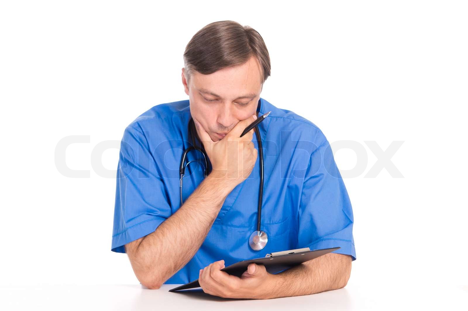 nice doctor portrait | Stock image | Colourbox