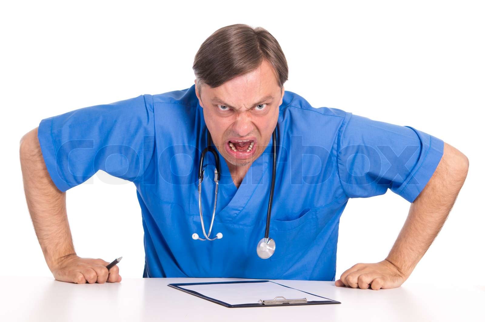 nice doctor portrait | Stock image | Colourbox