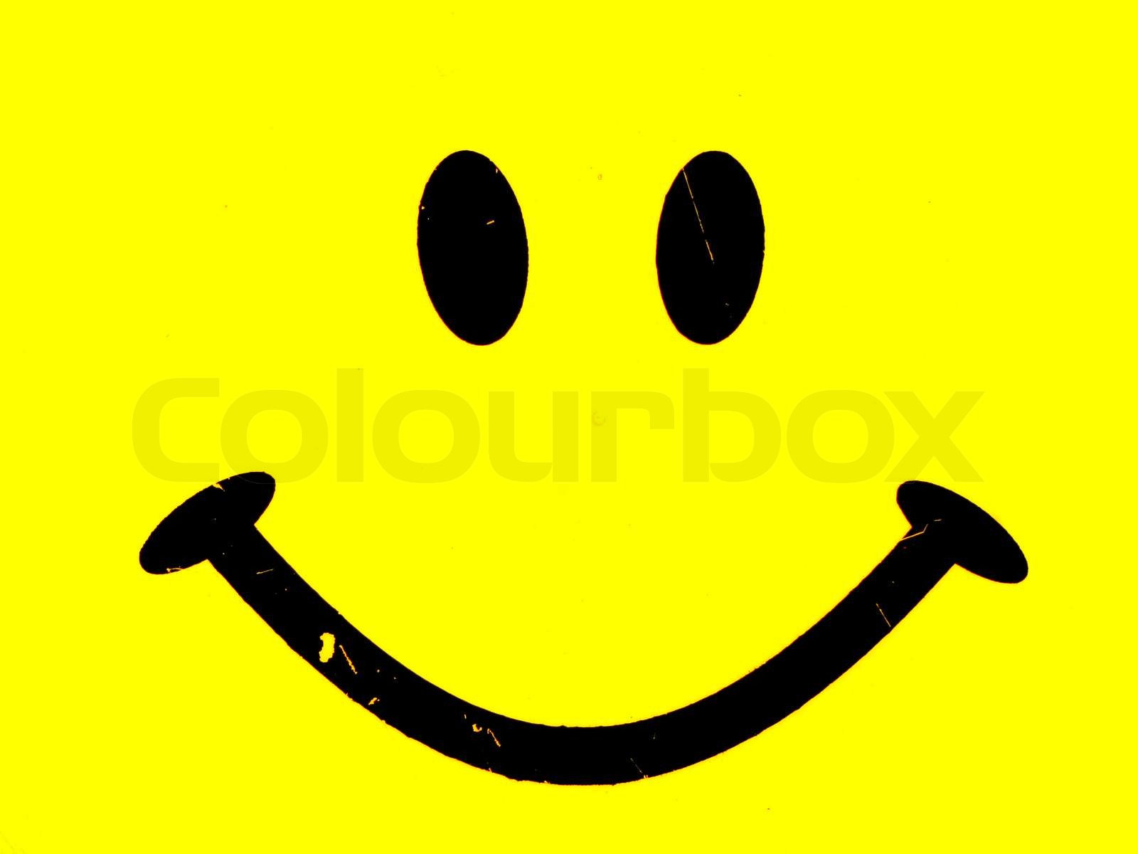 Glückliche Smiley. | Stock Bild | Colourbox