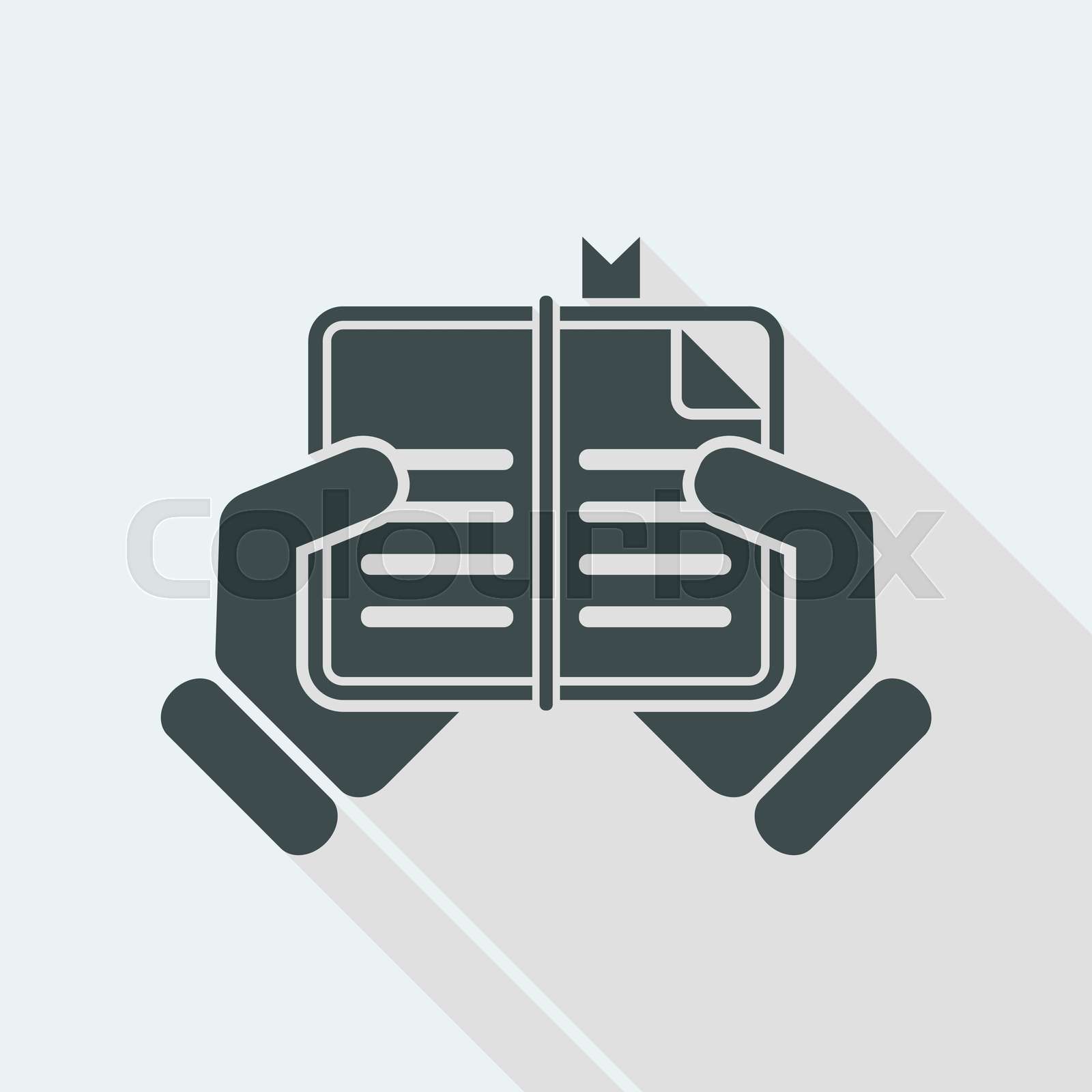 Book read icon | Stock vector | Colourbox