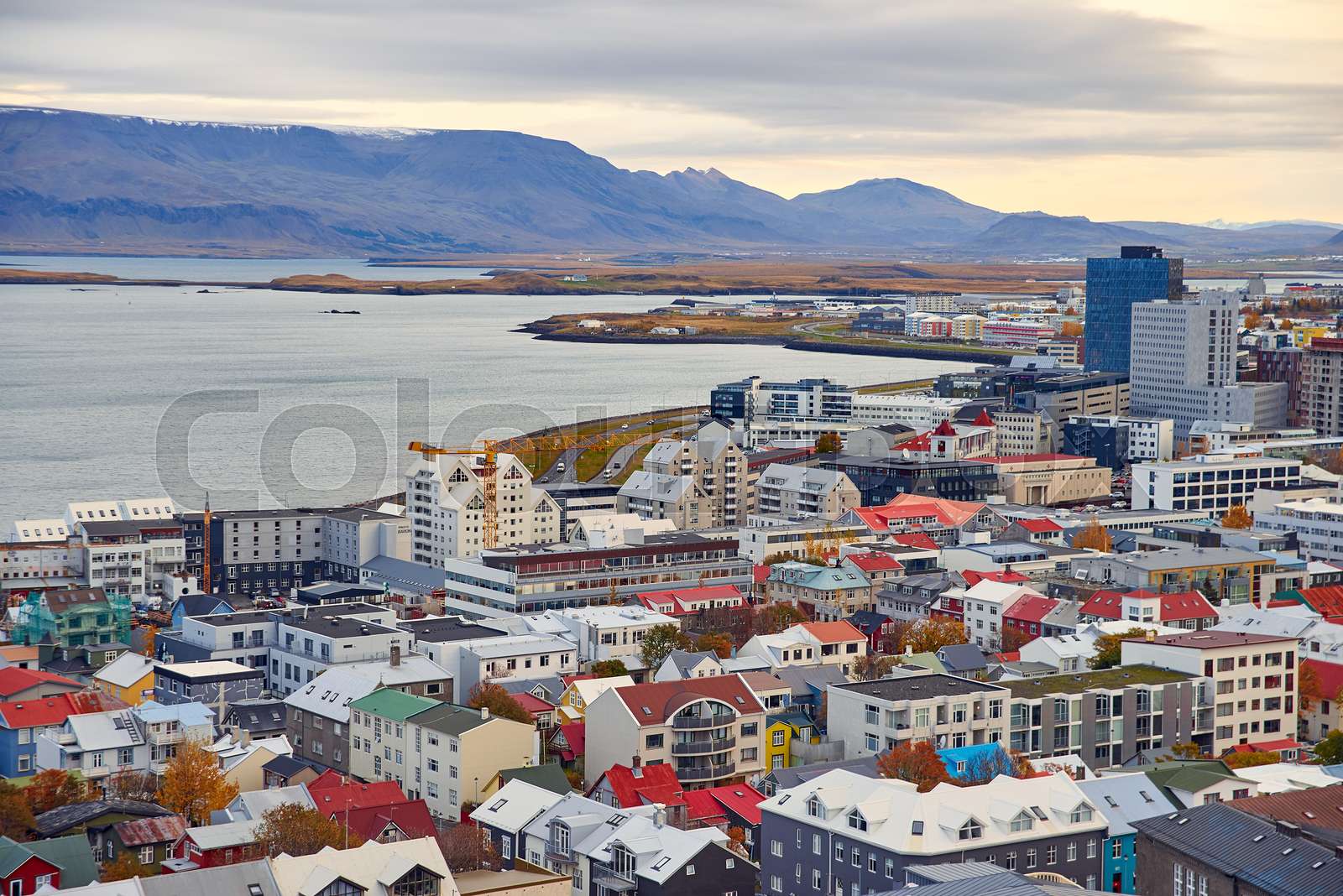 Reykjavik is the capital of Iceland | Stock image | Colourbox