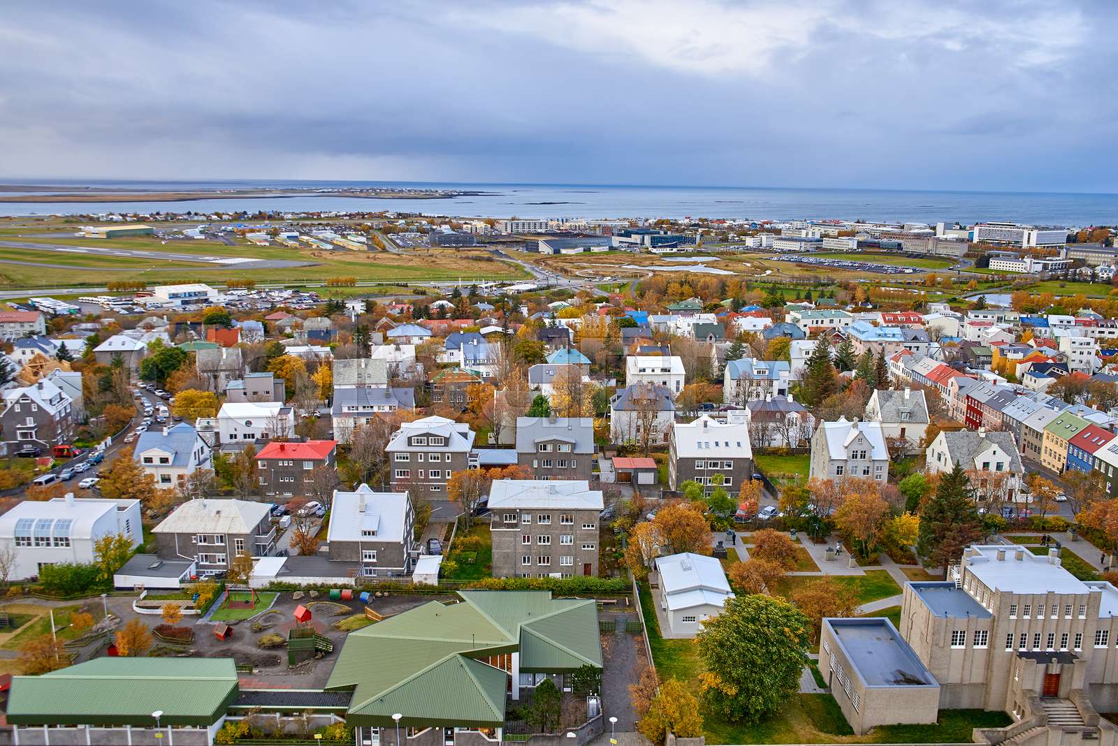 Reykjavik is the capital of Iceland | Stock image | Colourbox